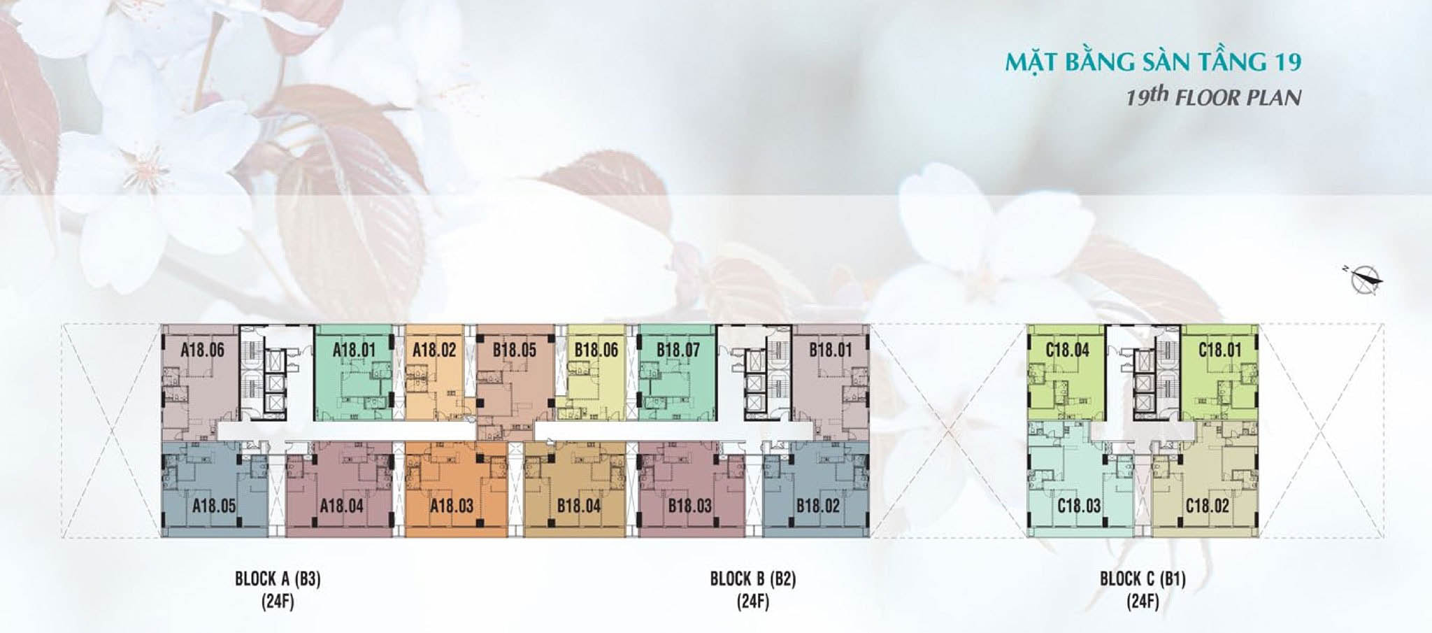 Mặt bằng layout căn hộ Scenic Valley Phú Mỹ Hưng - Tường Phát Land