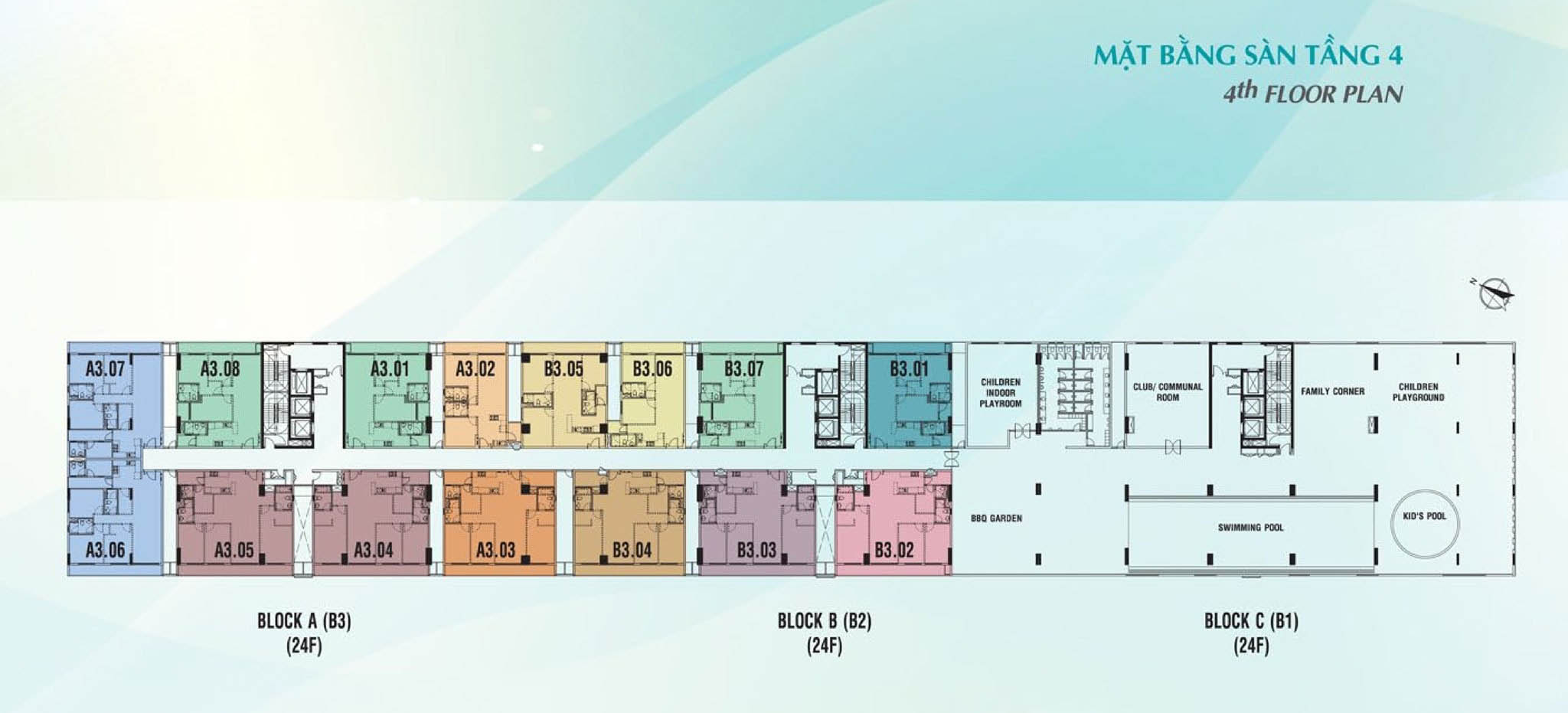 Mặt bằng layout căn hộ Scenic Valley Phú Mỹ Hưng - Tường Phát Land