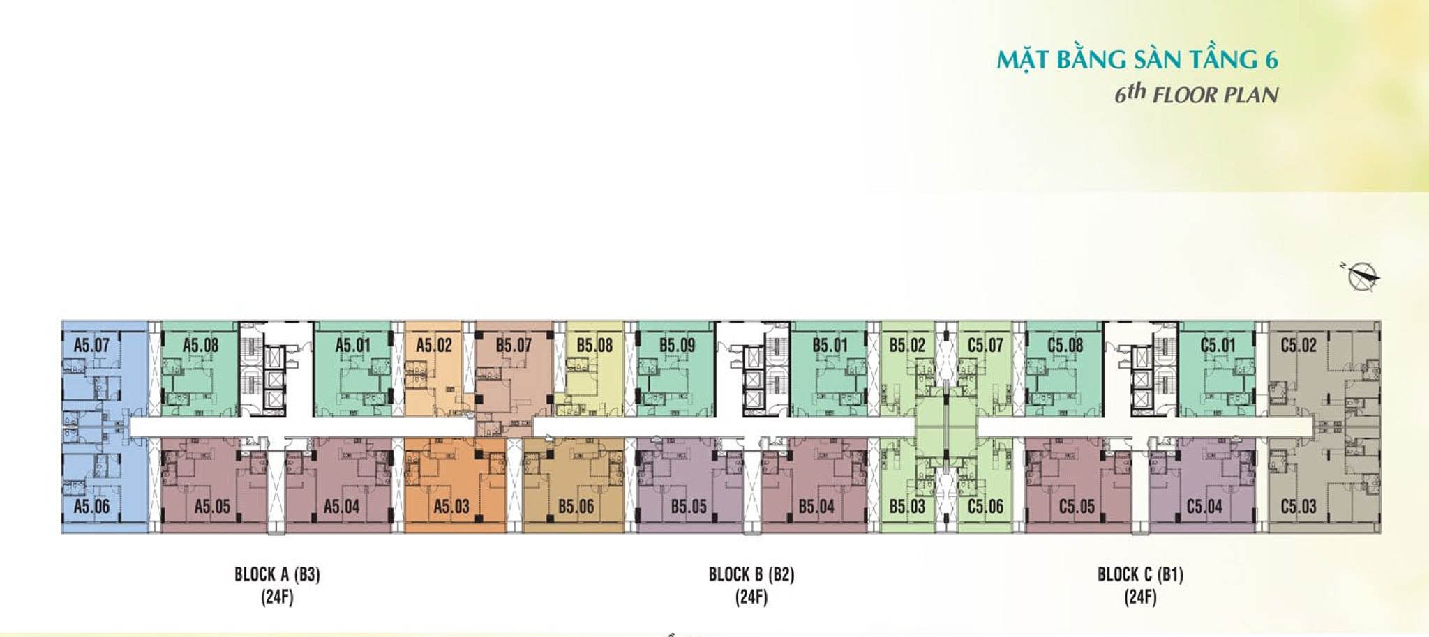 Mặt bằng layout căn hộ Scenic Valley Phú Mỹ Hưng - Tường Phát Land